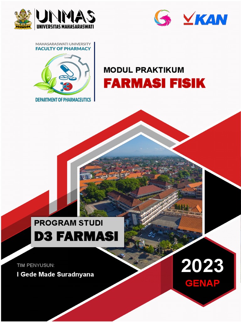 Modul Praktikum Farmasi Fisik-2023-Revisi 01032023 | PDF