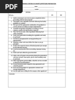 Cooking Rubrics | PDF | Cooking | Food And Drink