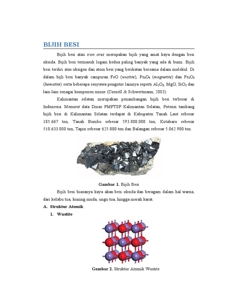 Bijih Besi | PDF