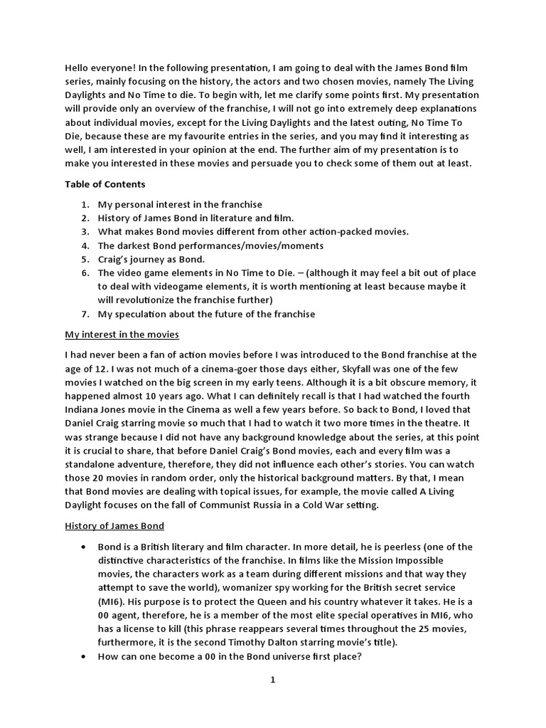 Bond Presentation | PDF