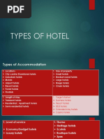 Classification of Hotels | PDF | Hotel | Hospitality Industry