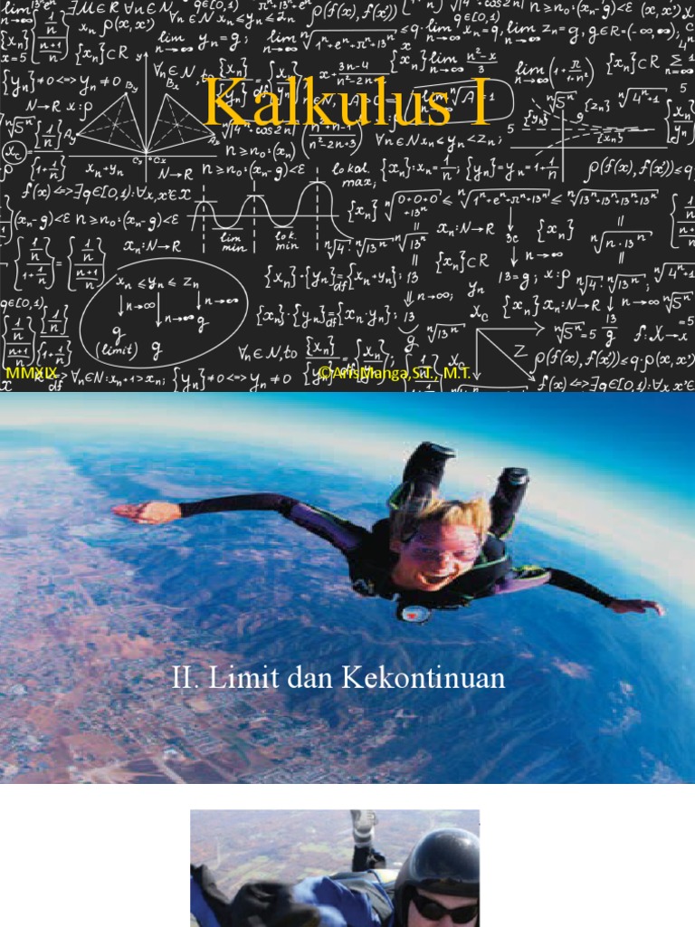 Kalkulus 1 - II. Limit | PDF | Metode & Bahan Ajar | Komputer
