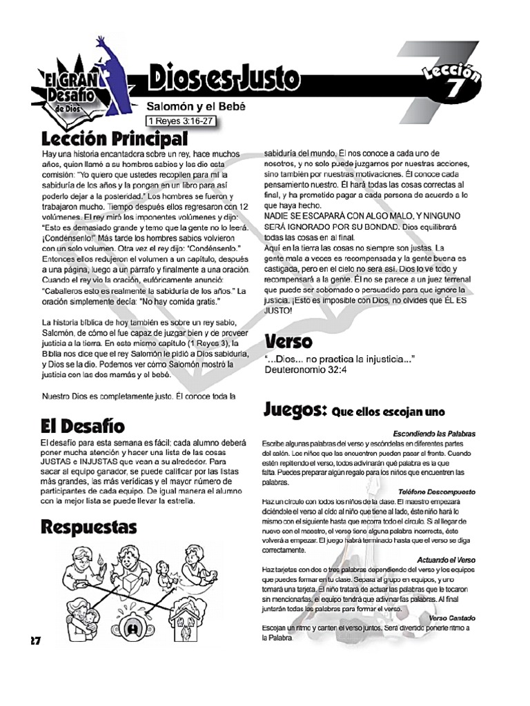 Lección 7 Corderitos | PDF