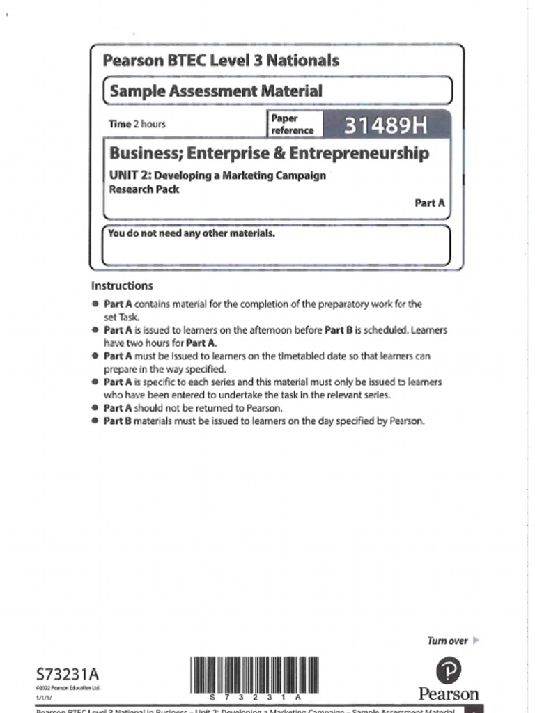 Unit 2 Part A December 2022 Mock Exam Pdf