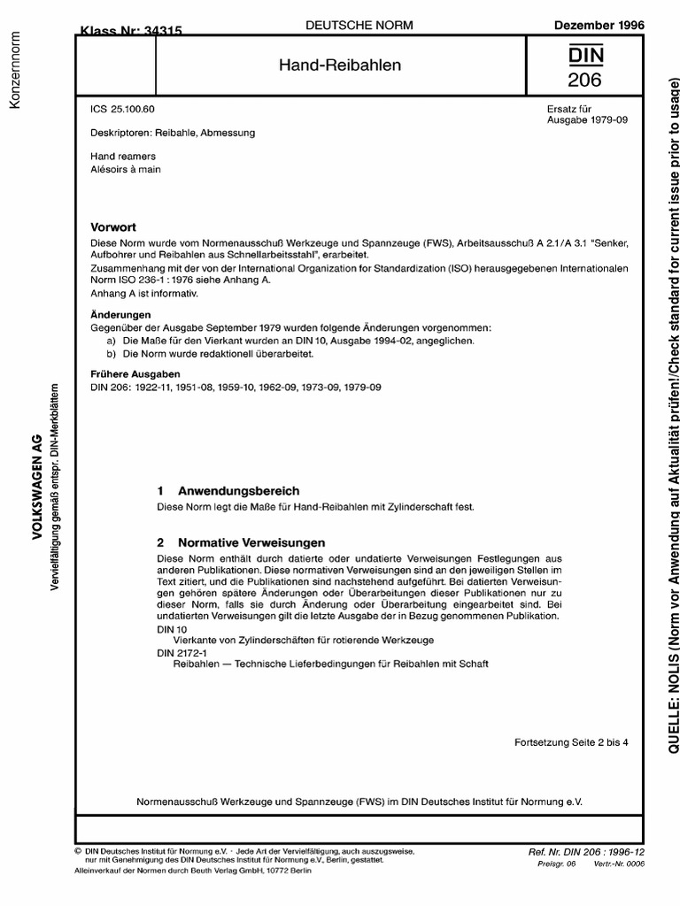 Din 206 | PDF