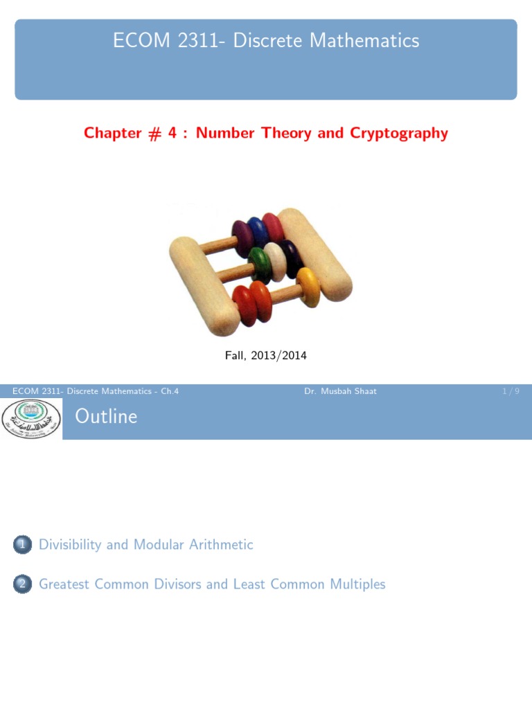 Chapter 4 | PDF | Division (Mathematics) | Mathematics Chapter 4 | PDF | Division (Mathematics) | Mathematics
