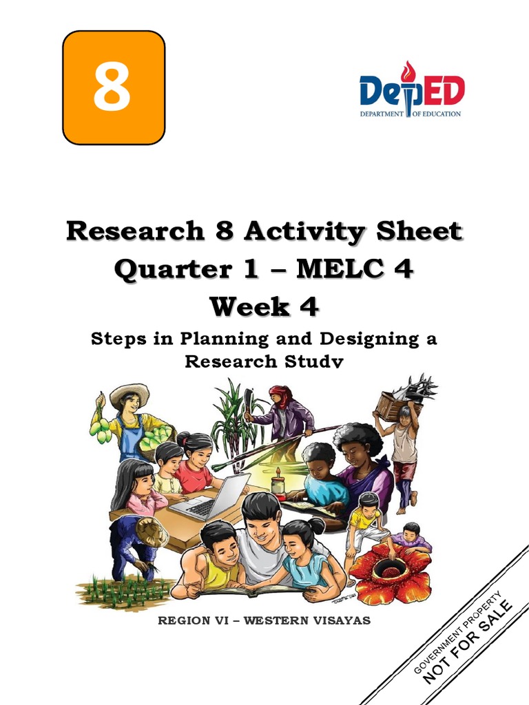 STE_RESEARCH-8_Q1_MELC-4_WEEK-4 | PDF | Learning | Experiment