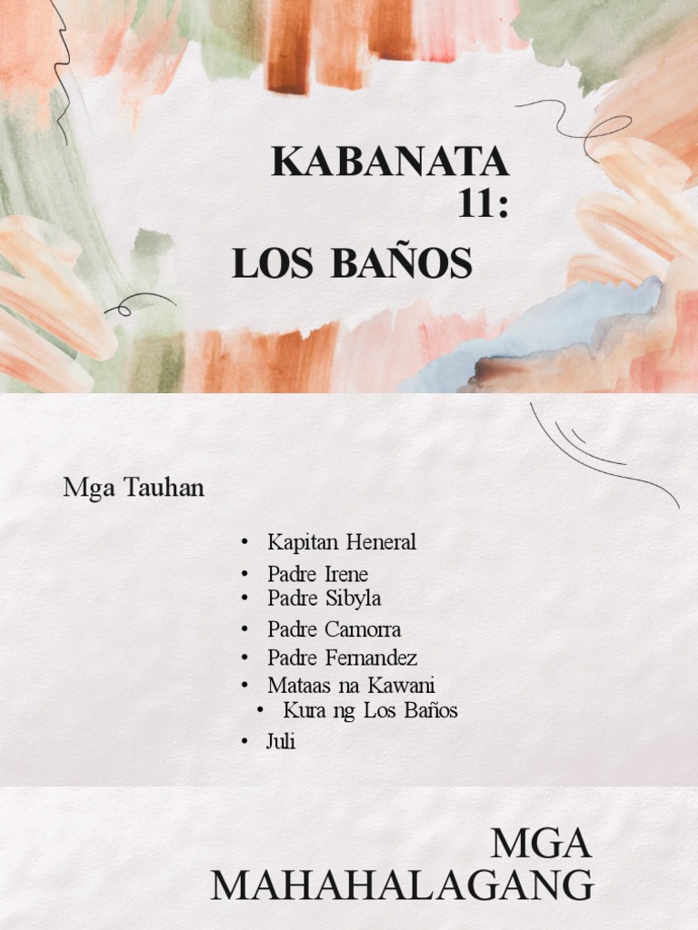 El Filibusterismo Kabanata 11(1) (1) | PDF