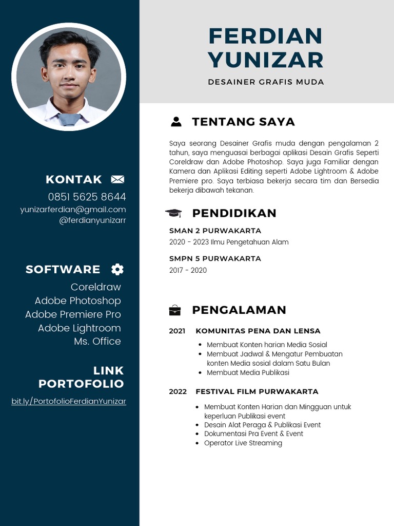 Blue Light Blue Color Blocks Physician CV | PDF