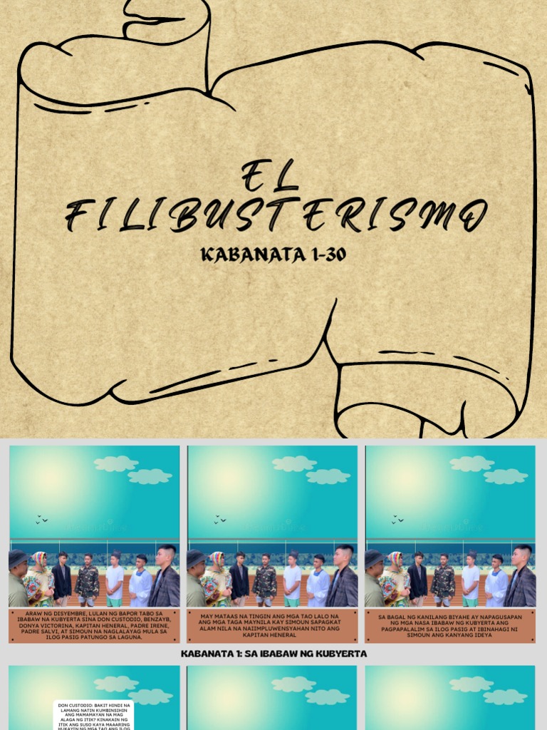 El Filibusterismo (Kabanata 1-30) | PDF