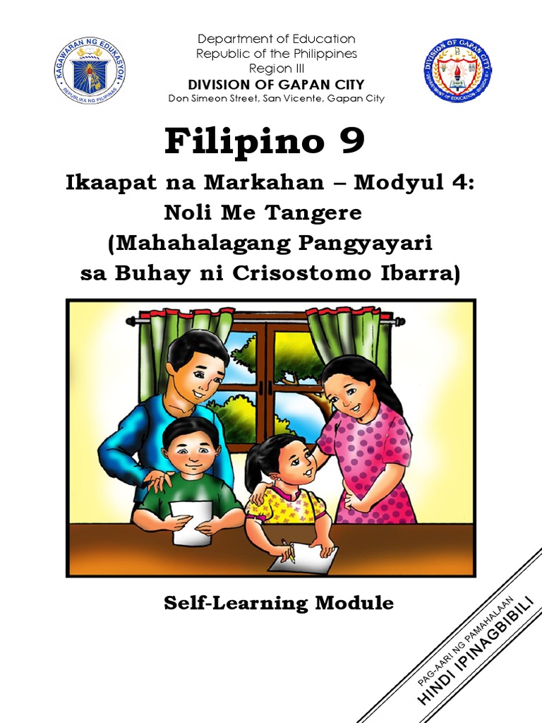 Filipino 9 SLMs 4th Quarter Module 4 | PDF