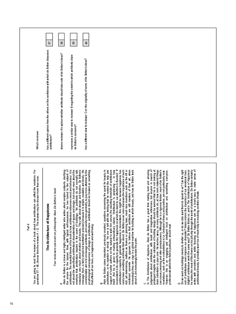 Reading Comprehension Practice U2 | PDF | Happiness | Emotions