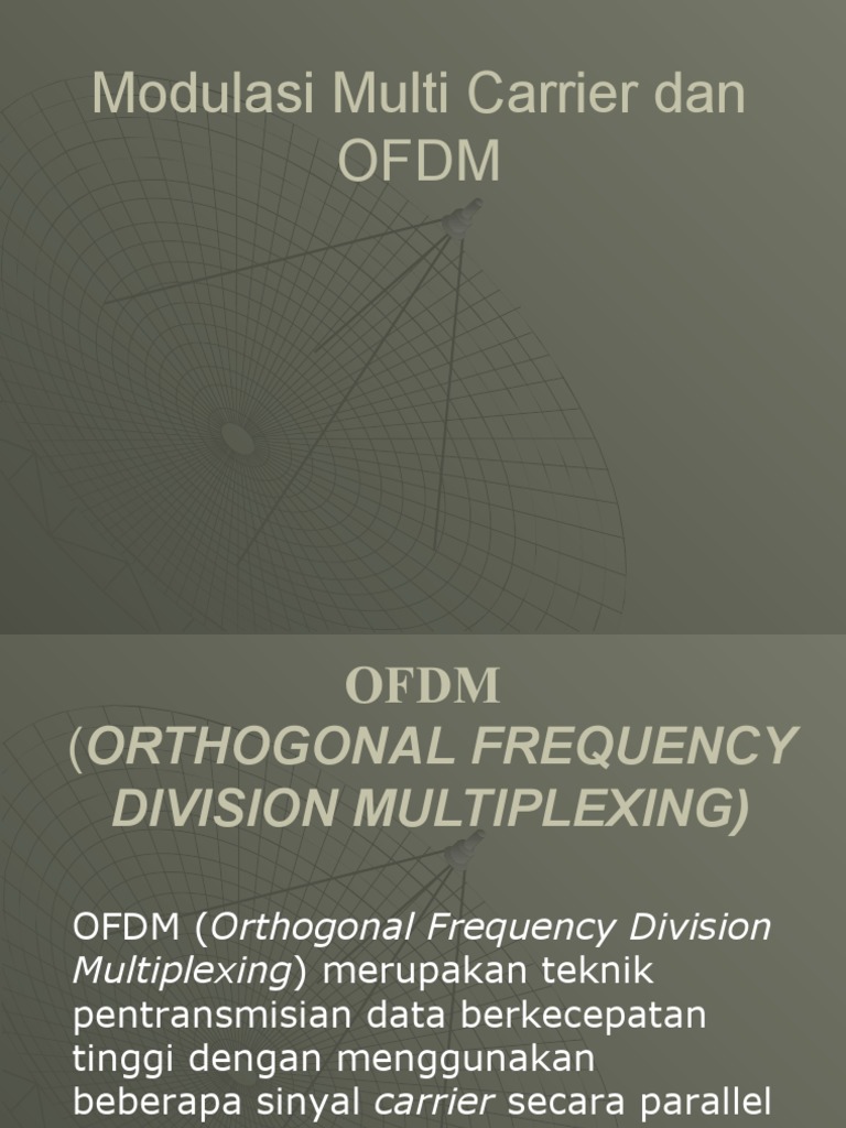 OFDM Pertemuan Ke 5 | PDF | Sains & Matematika | Teknologi & Rekayasa