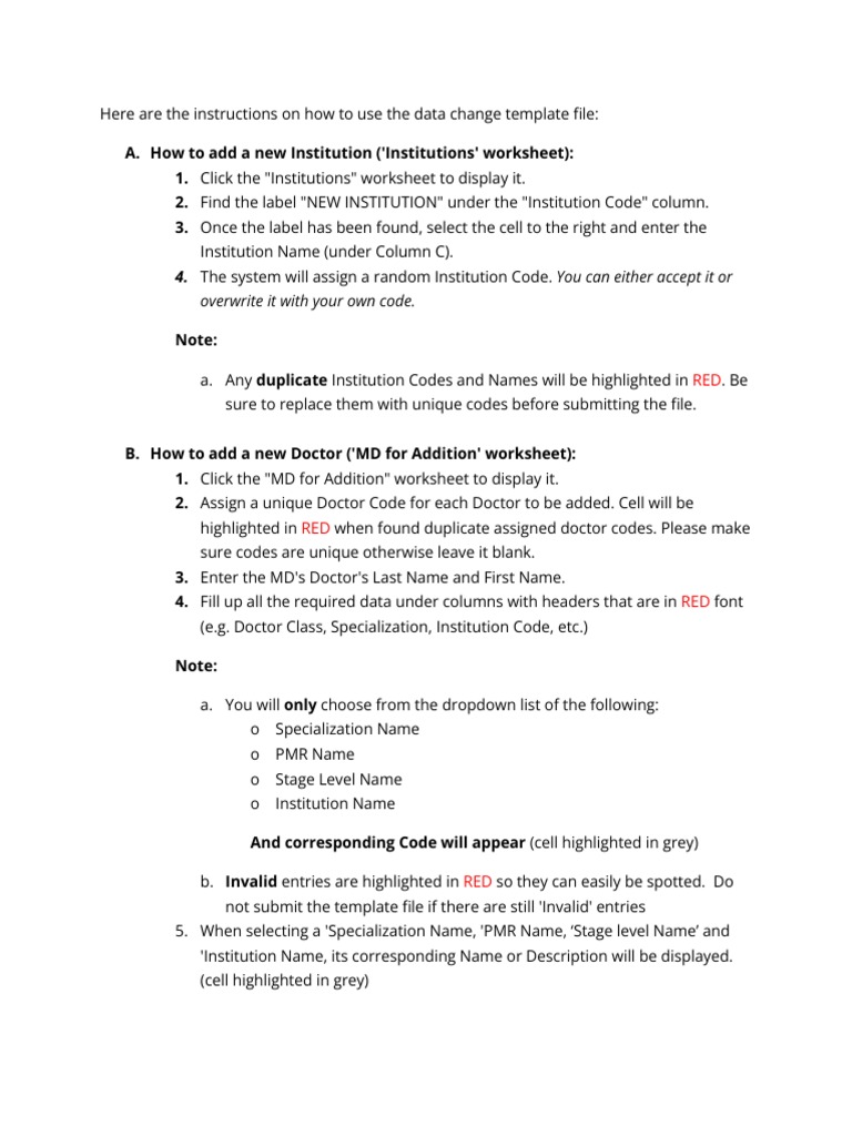 Data Change Manual | PDF | Computing | Computer Science