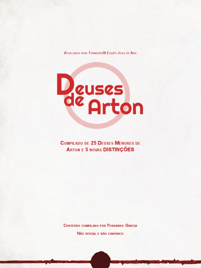 Deuses Menores de Arton: Compilação T20 | PDF | Dragão | Cavalos