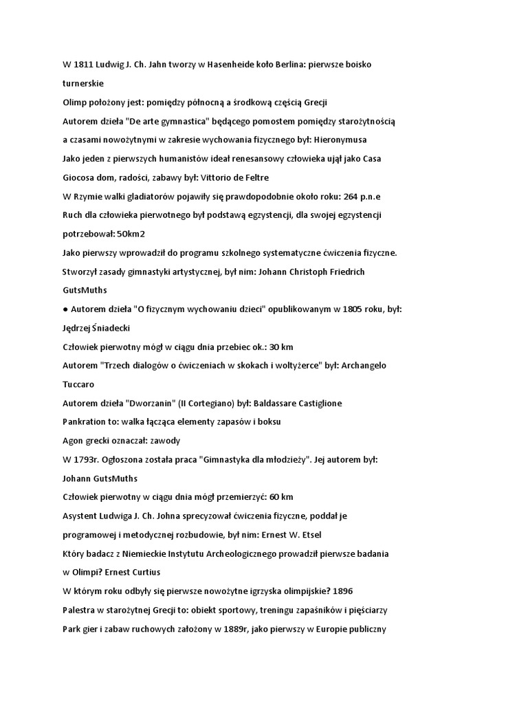 HKF Awf Odpowiedzi | PDF