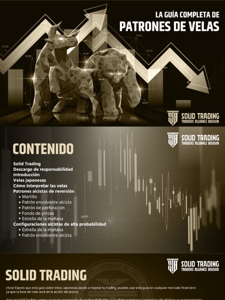 La Guia Completa de Patrones de Velas - Solid Trading Latam (1) | PDF