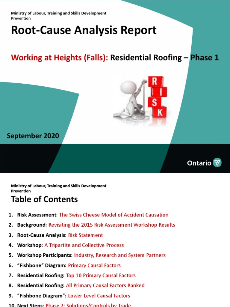 Falls Wah Residential Roofing Root Cause Analysis Phase 1 | PDF ...
