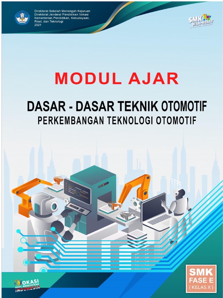 MODUL AJAR Perkembangan Teknologi Otomotif | PDF