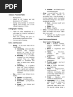 Semi-Detailed Learning Plan: Chinese Peking Opera | PDF | Arts (General)