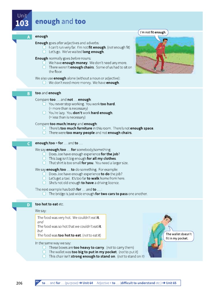 Too Not Enough | PDF