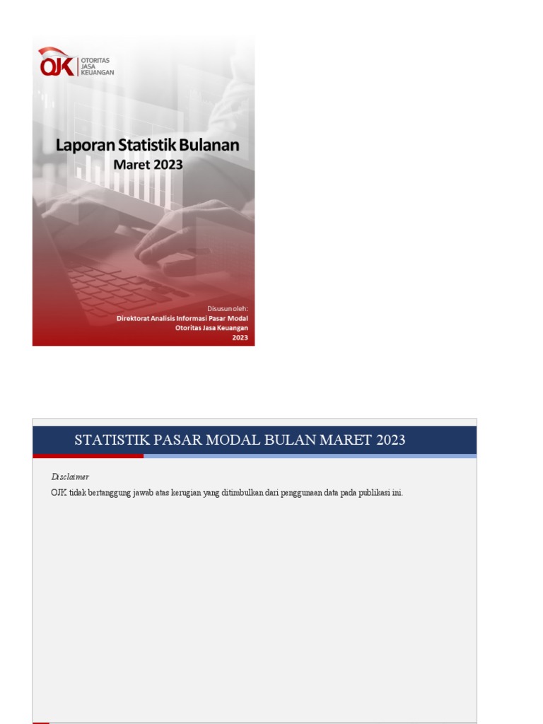 Laporan Statistik Bulanan Maret 2023 | PDF