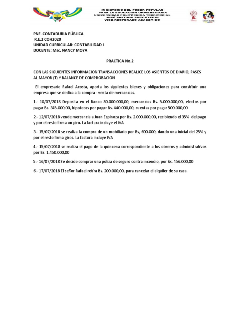 2da Eval - Unidad II Cont.i Fase I | PDF