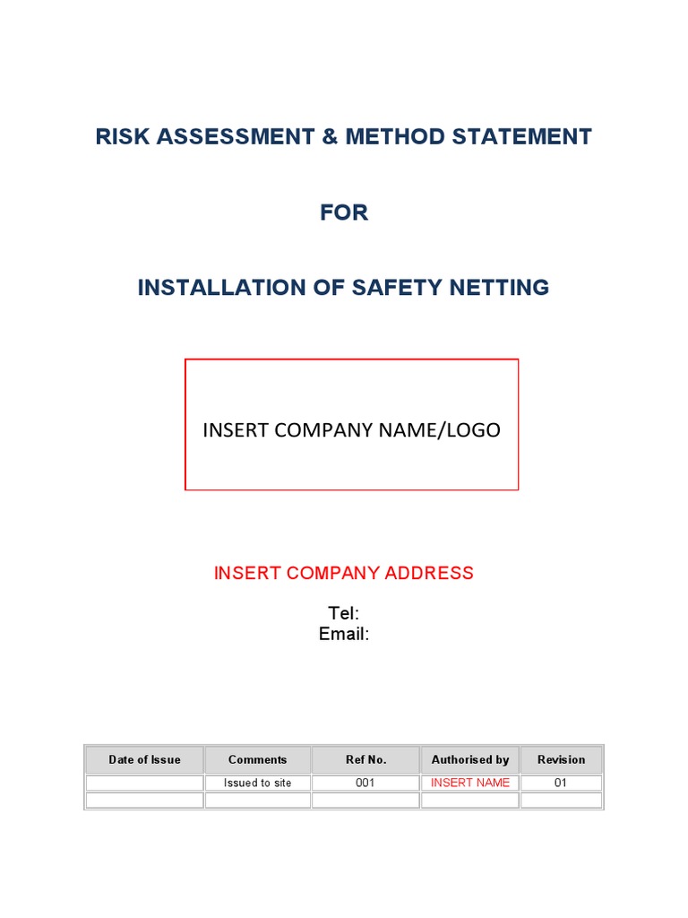 RAMS-Installation-of-Safety-Netting | PDF