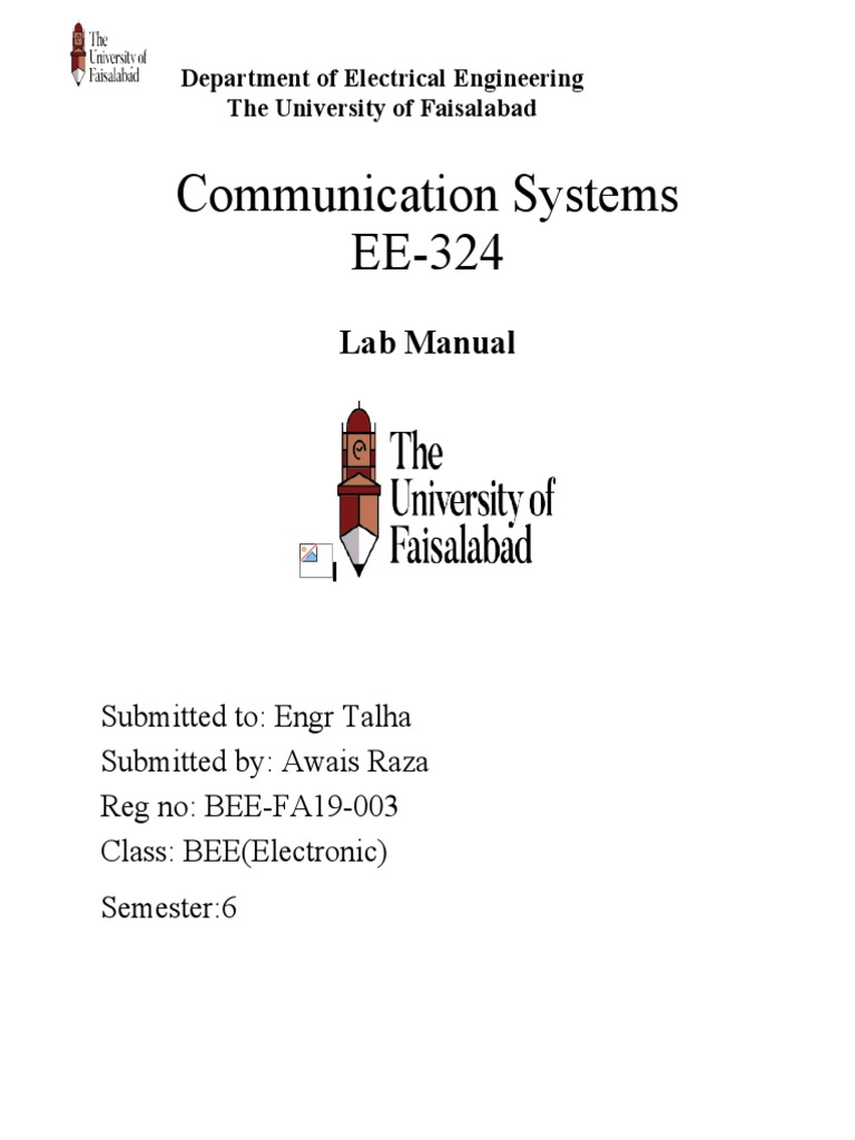Communcation Systems | PDF | Modulation | Frequency Modulation