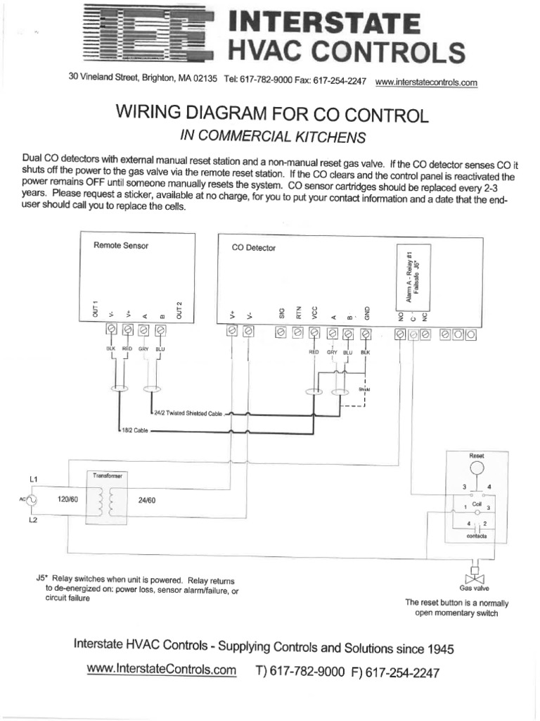 Honeywell CO Kit Wiring | PDF