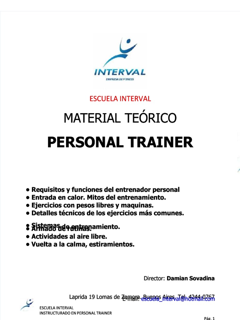 PDF Manual Personal Trainer Compress | PDF