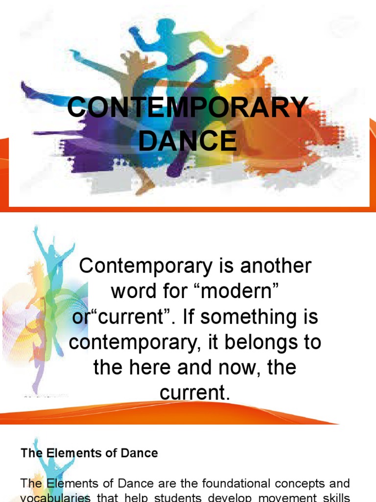 Elements of Contemporary Dance | PDF | Language Arts & Discipline