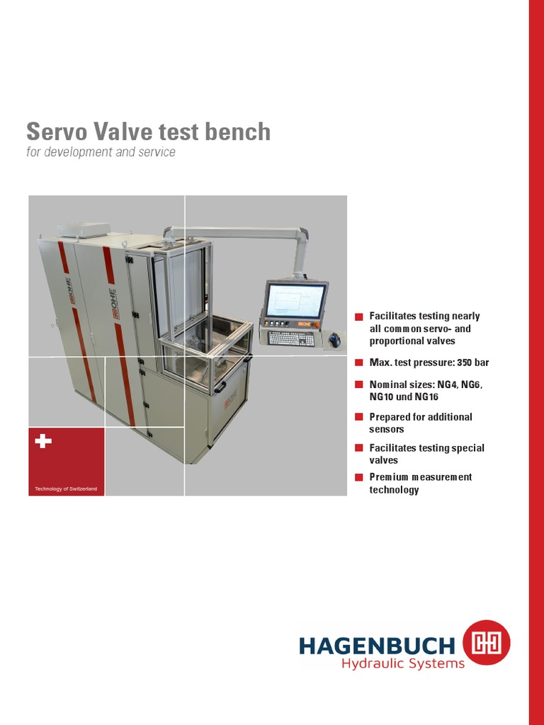Servo Valve Test Bench Switzerland | PDF