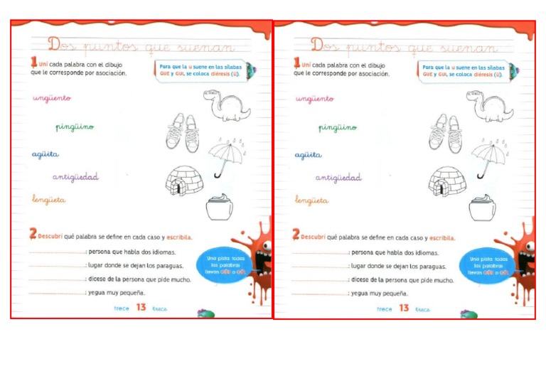 Tarea Diéresis | PDF