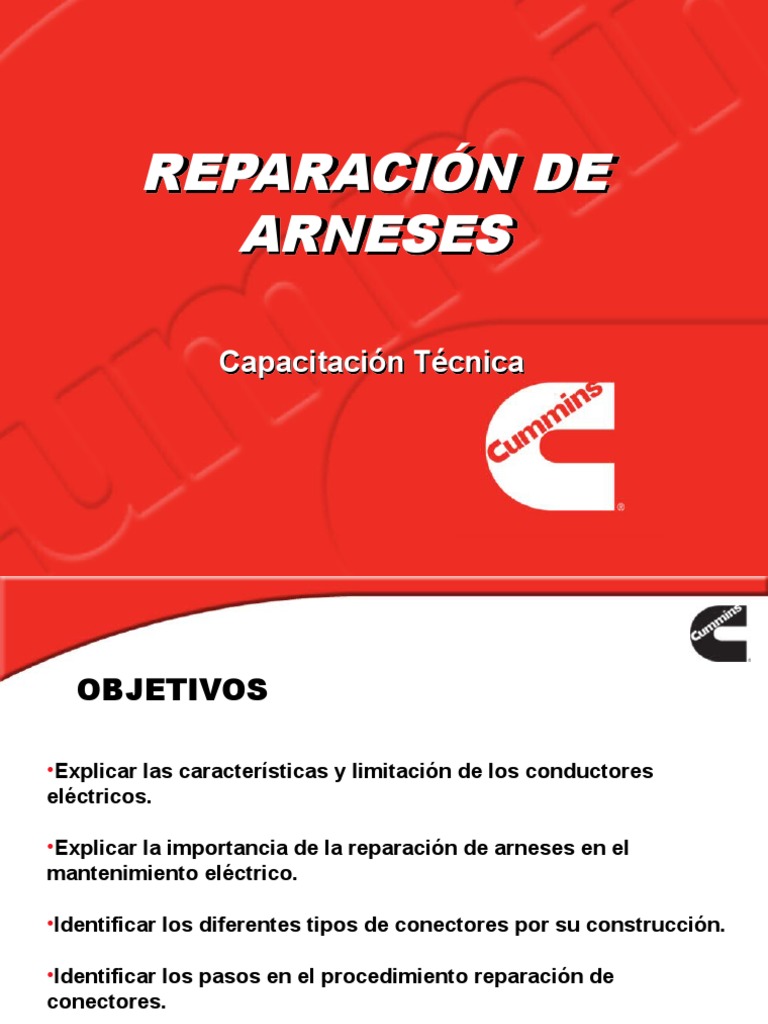 Reparación de arneses automotrices | PDF | Conductor electrico ...