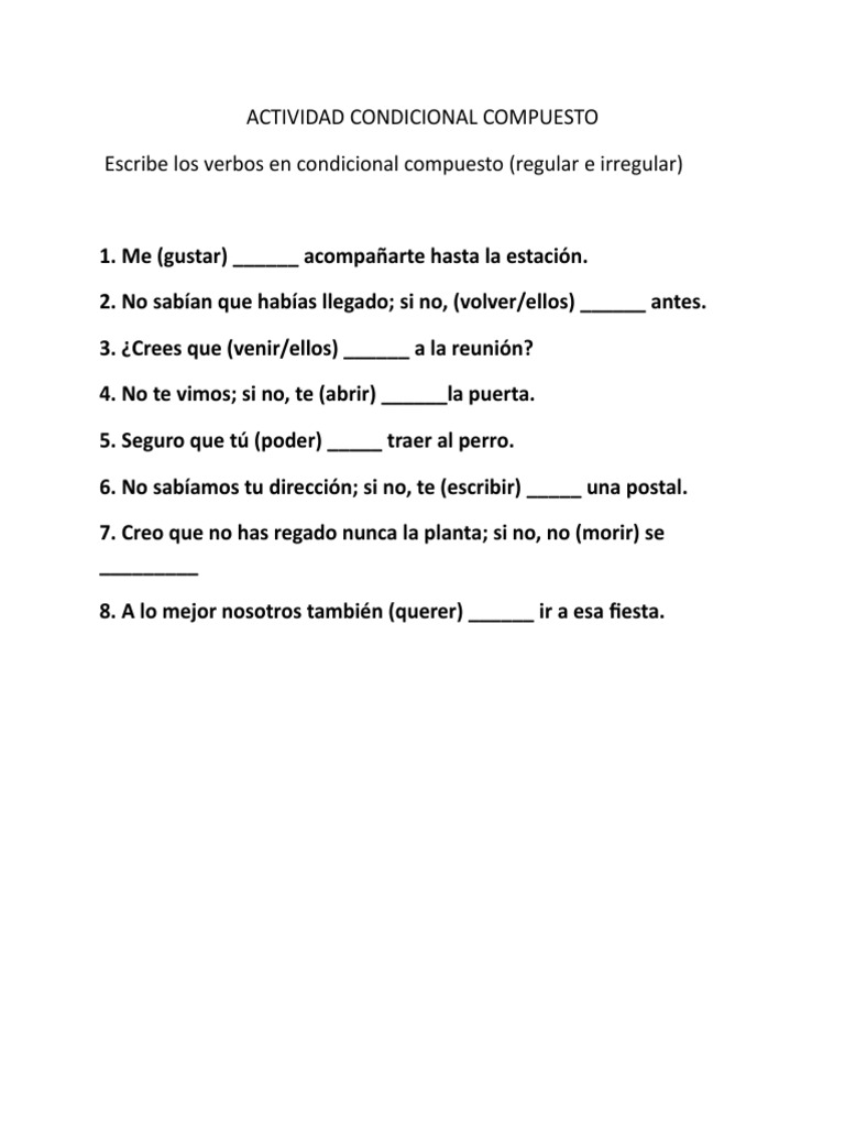 Ejercicios de Condicional Compuesto | PDF