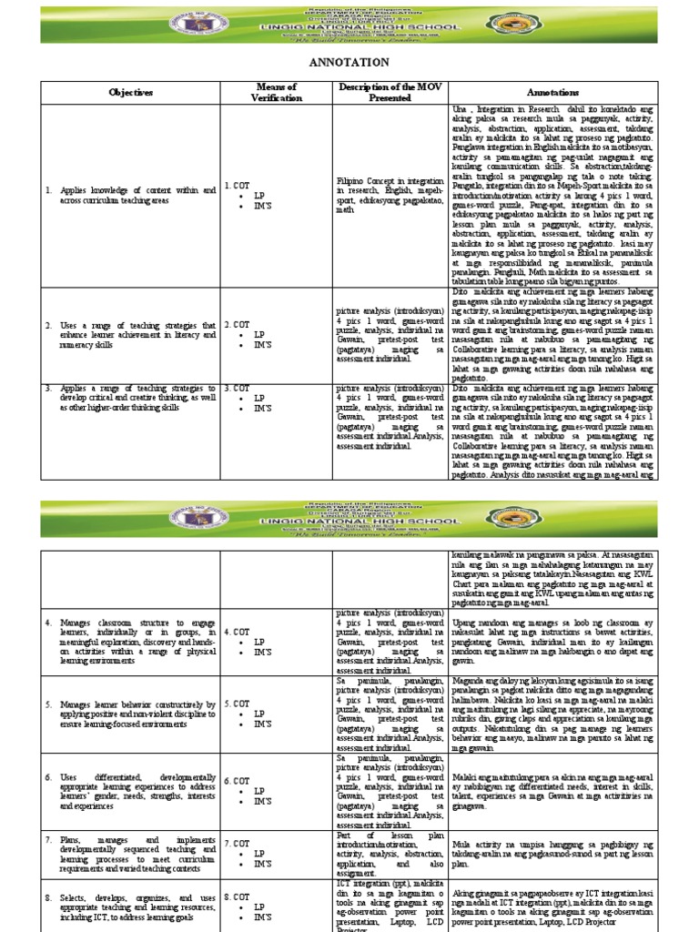 2nd Annotation | PDF