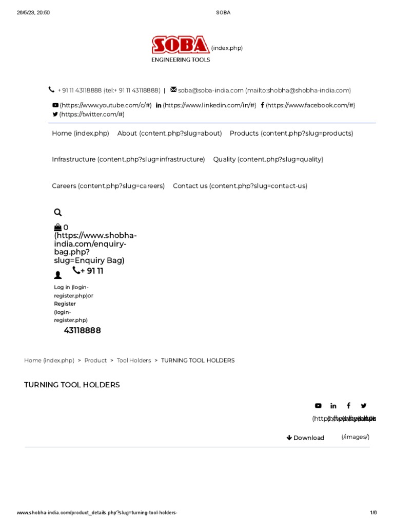 SOBA | PDF | Equipment | Manufactured Goods
