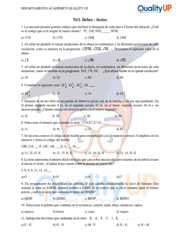 N15. Deber - Series | PDF