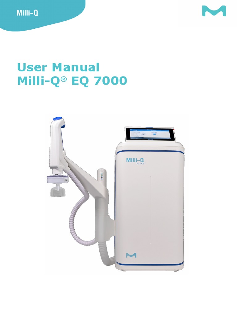 Milli-Q Eq 7000 | PDF | Purified Water