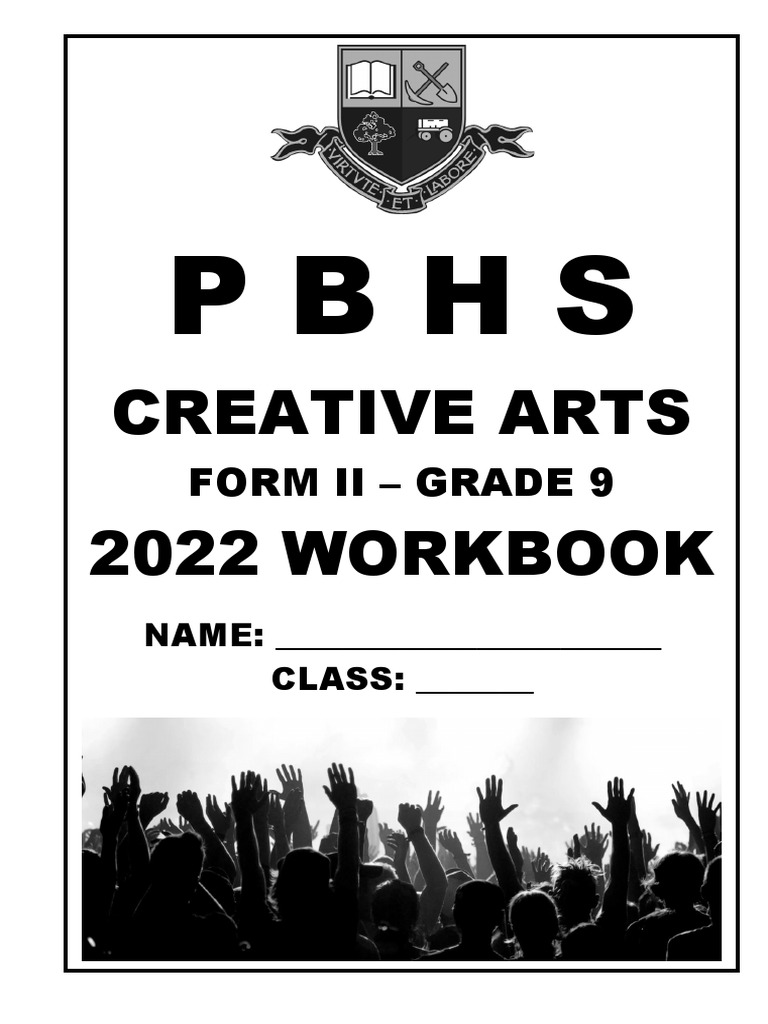 Creative Arts Grade 9 Workbook 2022 | PDF | The Arts