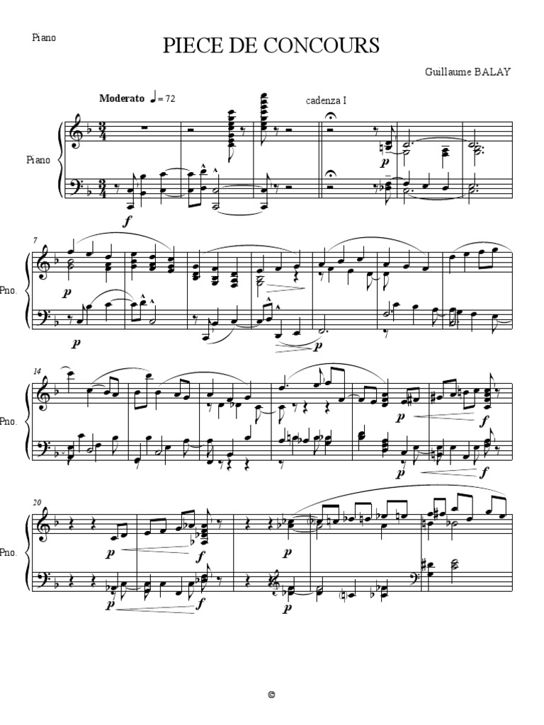 BALAY - Piano | PDF
