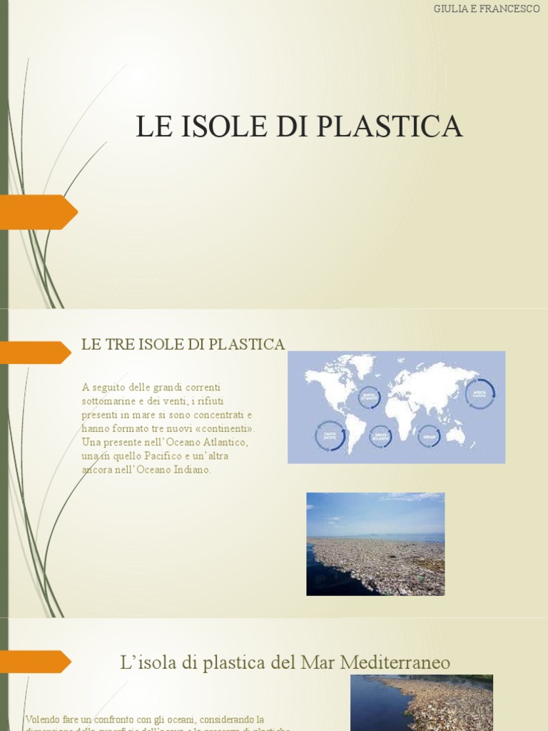 Le Isole Di Plastica | PDF