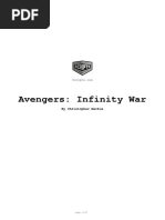 Avengers Infinity War Part 1 Script | PDF