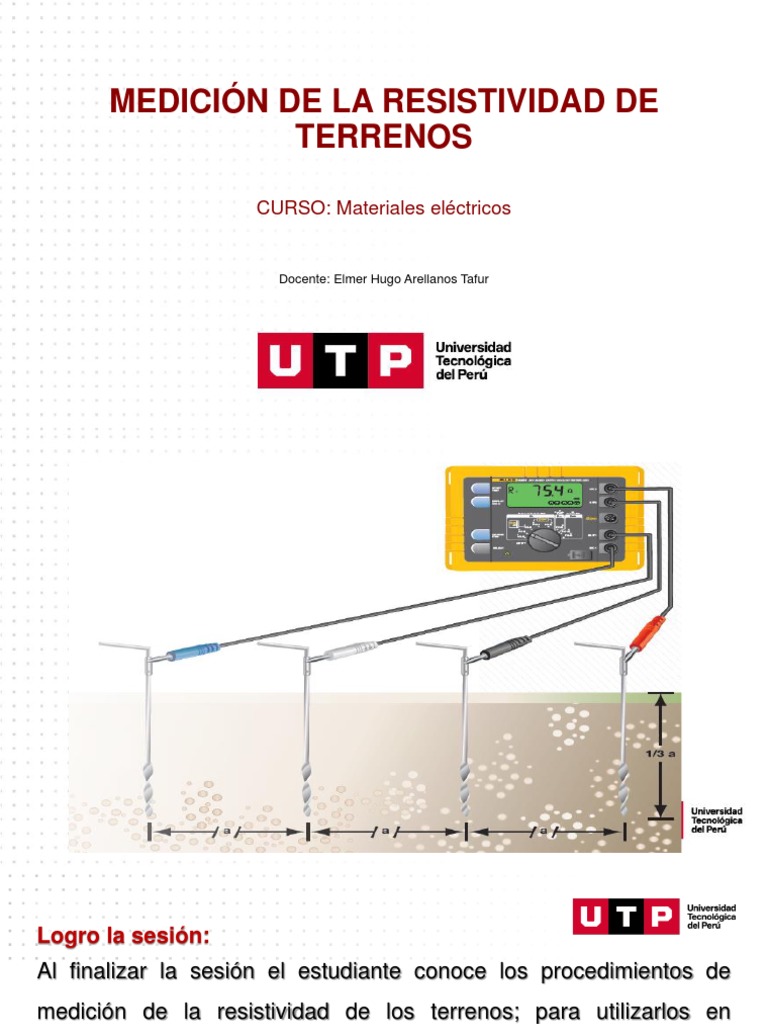 S17.s1 Medición de La Resistividad de Terrenos | PDF | Física Aplicada e Interdisciplinaria ...