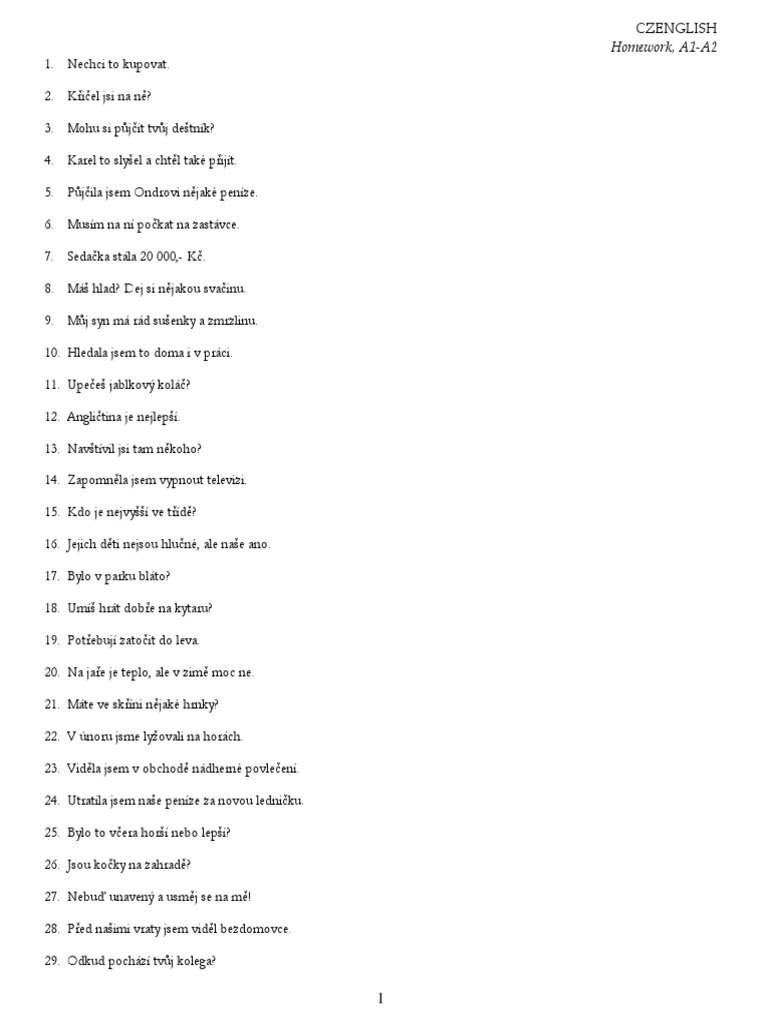 HW03 A1-A2 - Complete Translation - 1 | PDF