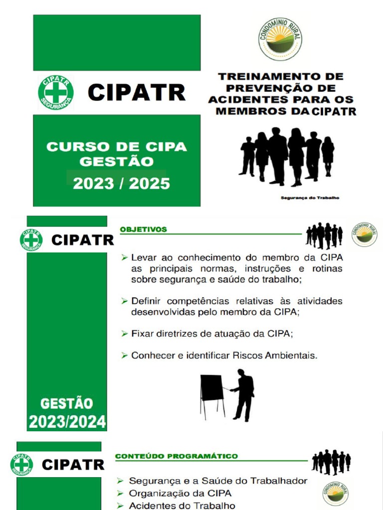 Treinamento Cipatr Ok | PDF
