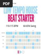 Drum Programming Cheat Sheet PDF | PDF | Electronic Music | Music ...
