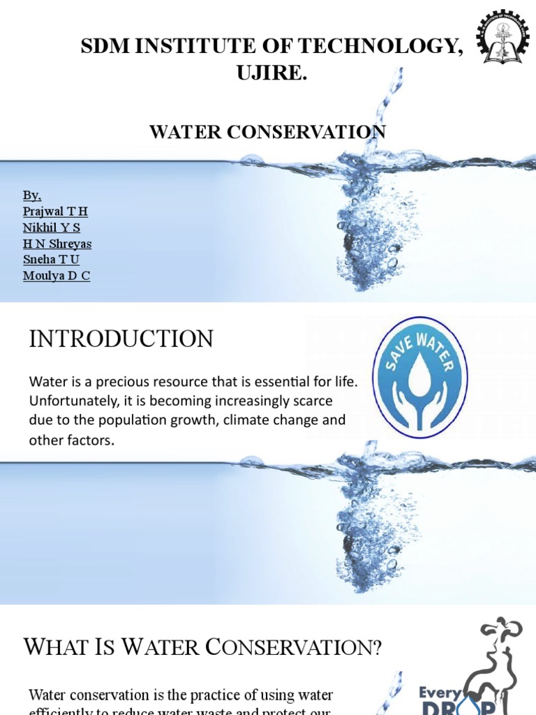 Water Conservation | PDF