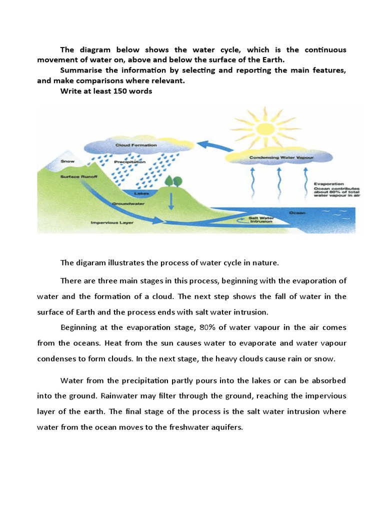 Water Cycle Explained for Students | PDF